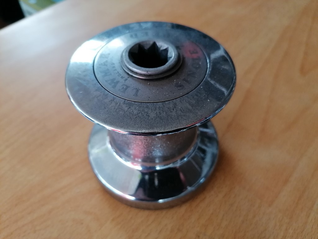 winch LEWMAR 7 laiton chromé