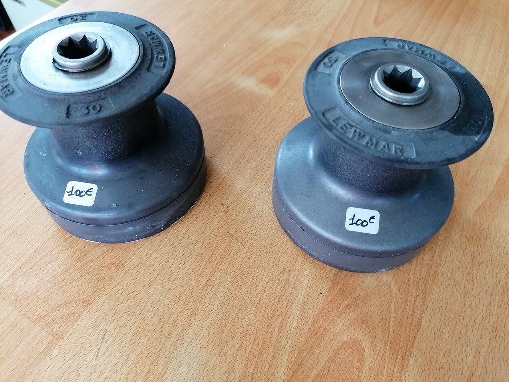 winch LEWMAR 30 aluminium