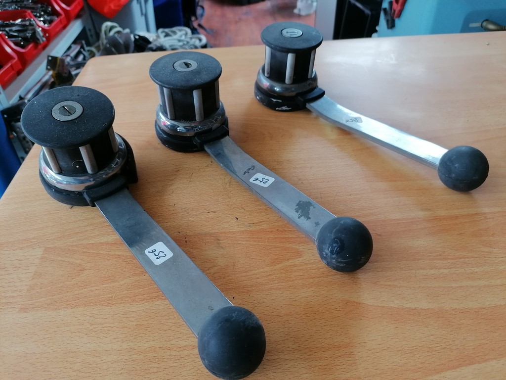 winch ancien BARTON 90mm
