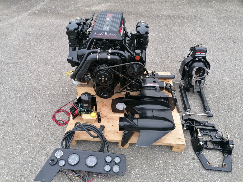 groupe moteur MERCRUISER 4.3l 205cv